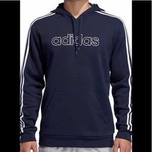 adidas | Shirts | Adidas Fleece Pullover Hoodie | Poshmark